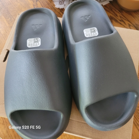 adidas | Shoes | Adidas Yzy Slide Originals In Slate Grey | Poshmark